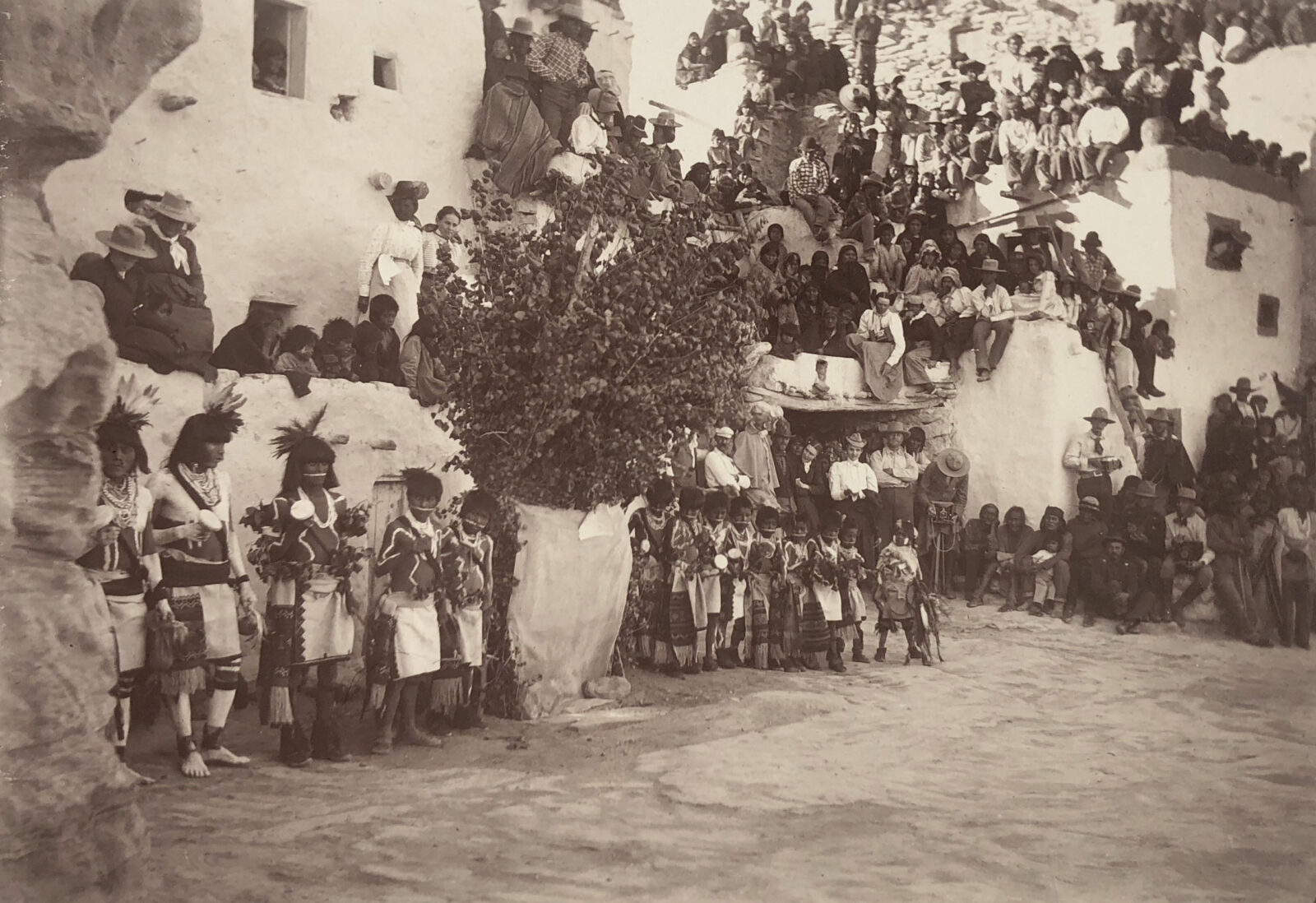 BEN WITTICK. Snake dance of the Moquis, Walpi Village, Arizona