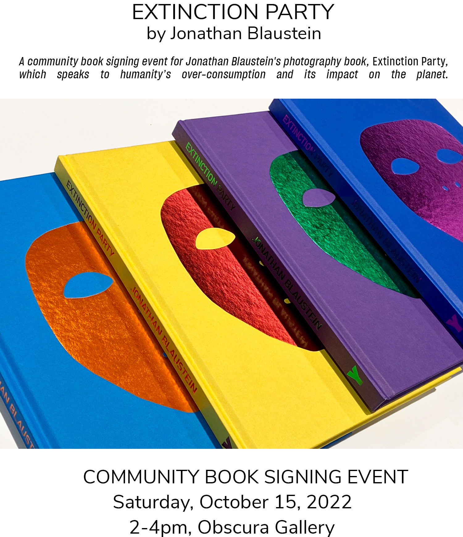 Extinction Party by Jonathan Blaustein - Obscura Gallery, Santa Fe, New ...