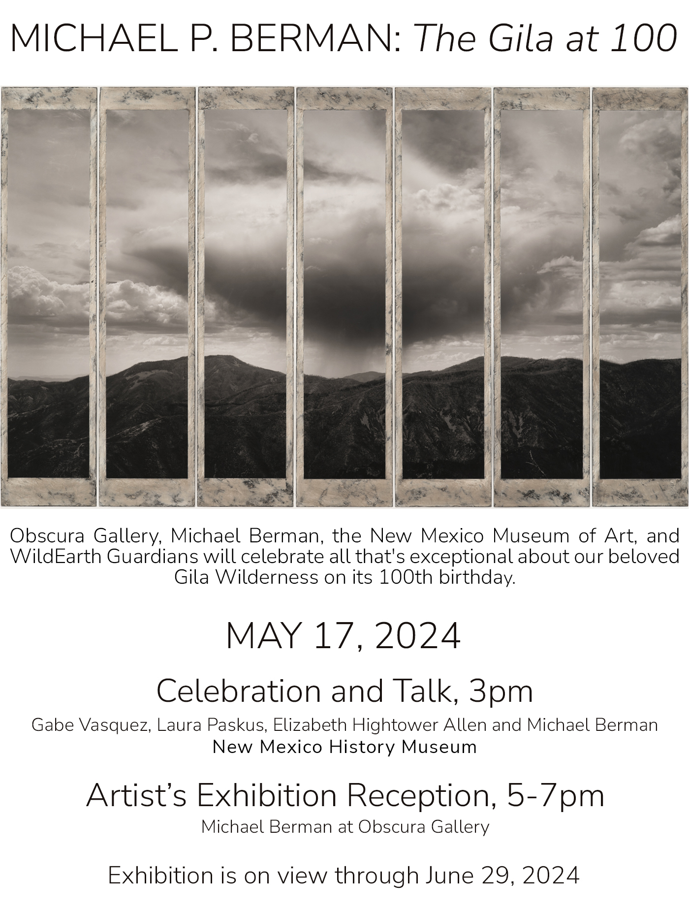 Obscura Gallery Exhibitions